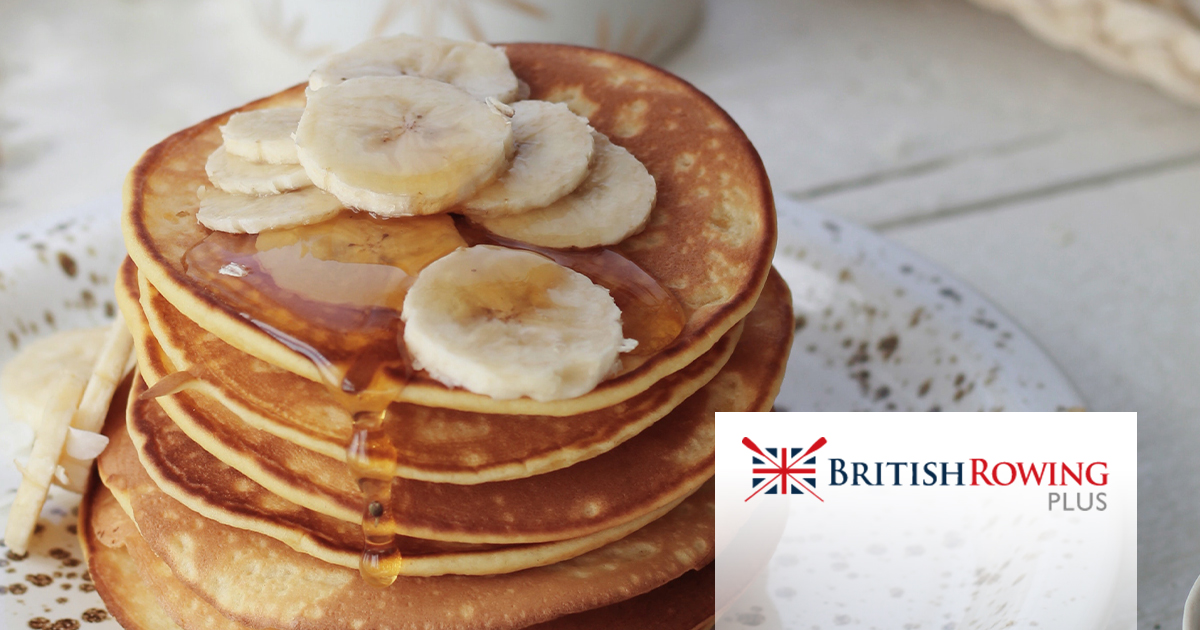 Crepes with cottage cheese, banana and pear | British Rowing Plus